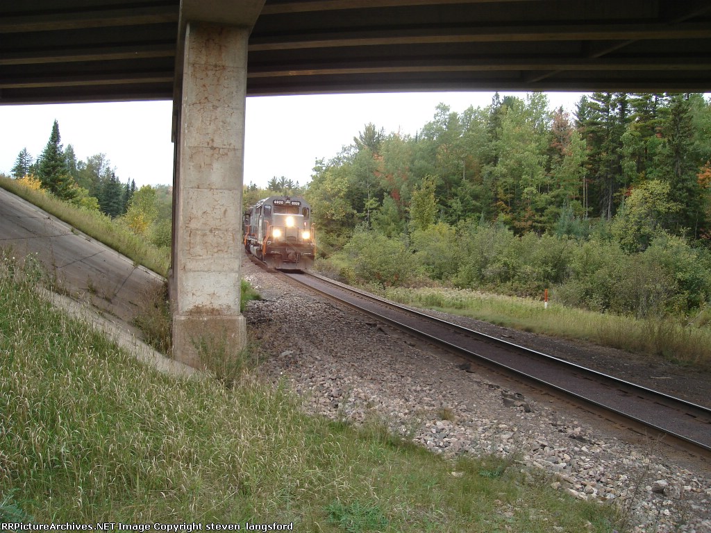 WC Aproaching The Goose Lake Bridge